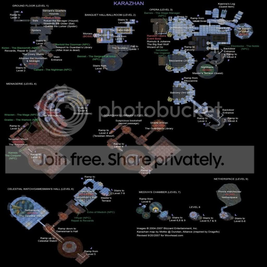Map Of Karazhan Photo by orcsrage | Photobucket